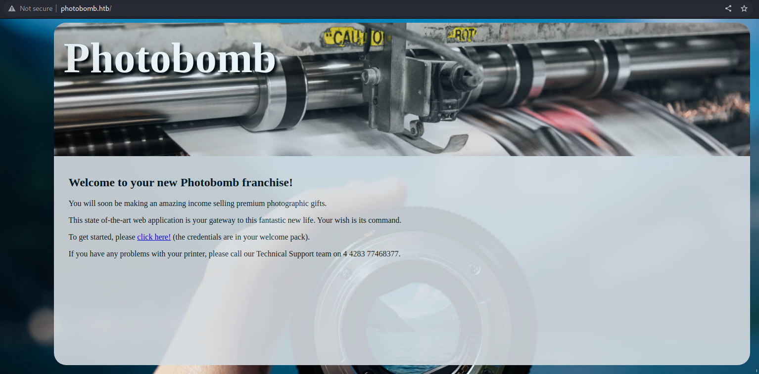 Hackthebox Writeup Photobomb | Marss